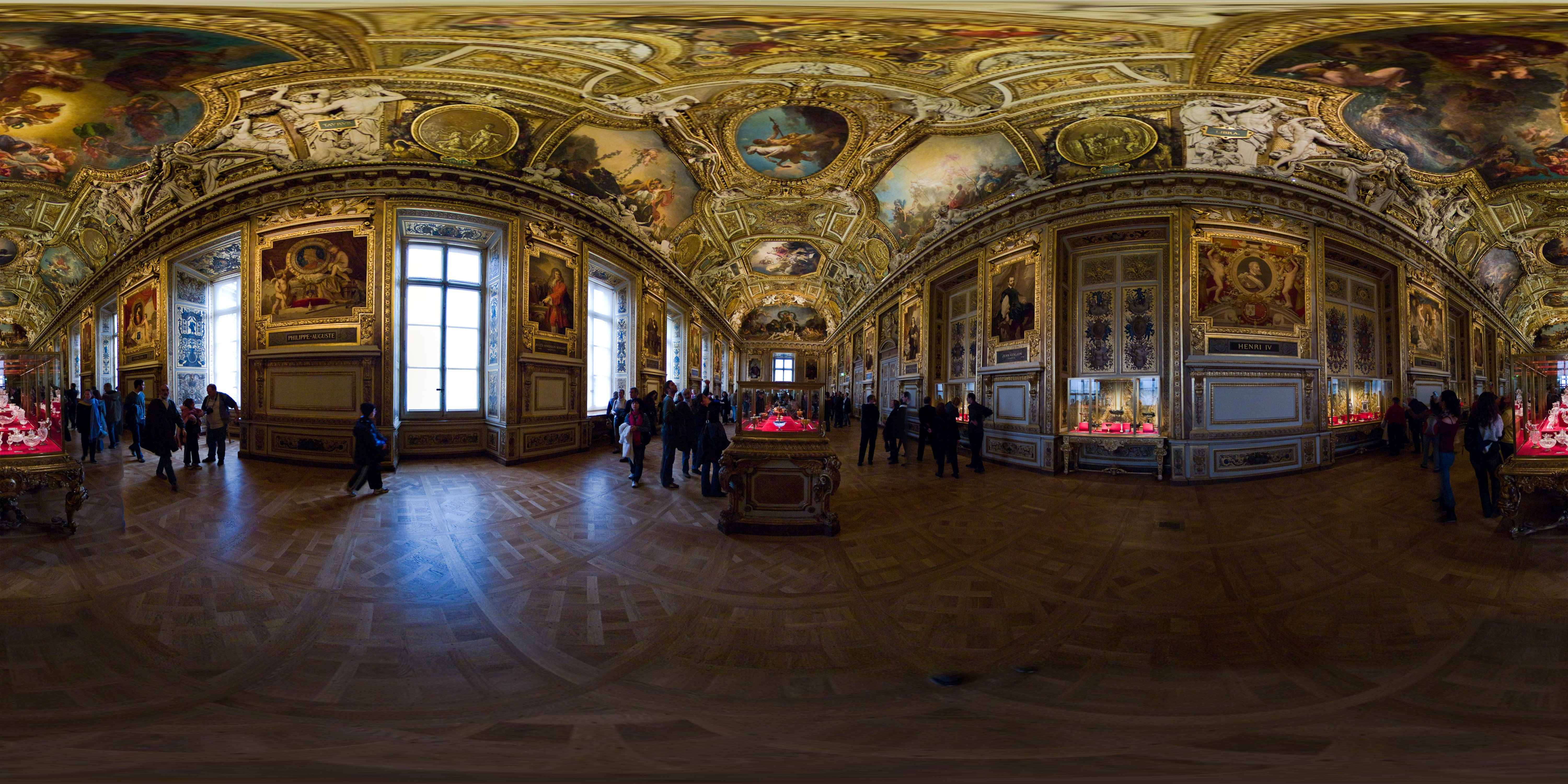 Louvre - Apollo galleries | Virtualsweden